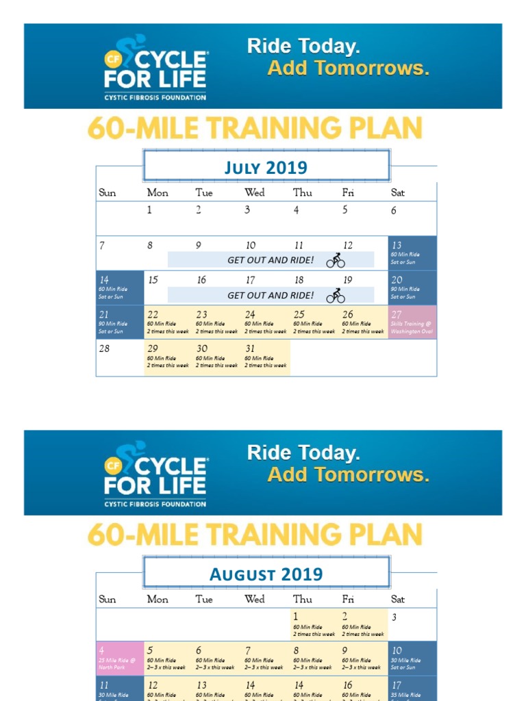 2019 Training Schedule | PDF