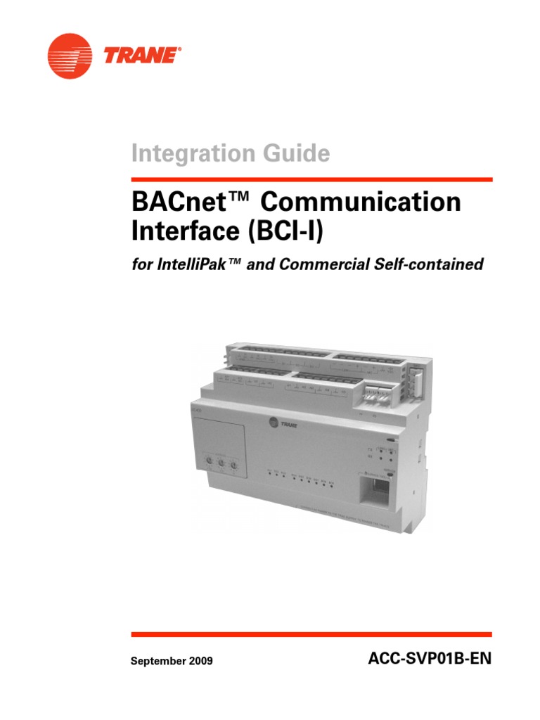 BACnet Communication Interface (BCI-I) | PDF | Building Automation | Computer Network