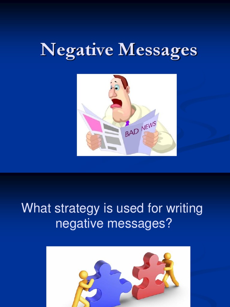 Writing Effective Negative Messages | PDF | News | Employment