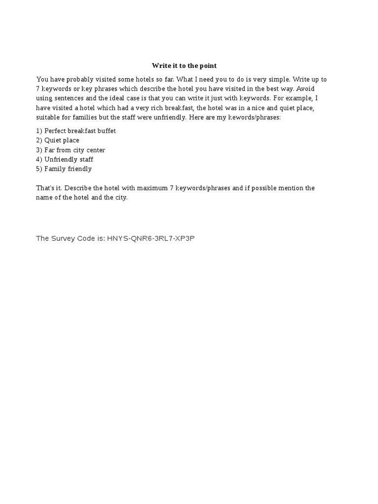 Write To The Point | PDF | Career & Growth | Business