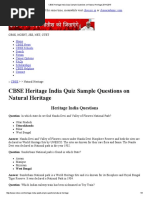 50 Heritage Quiz Book | PDF