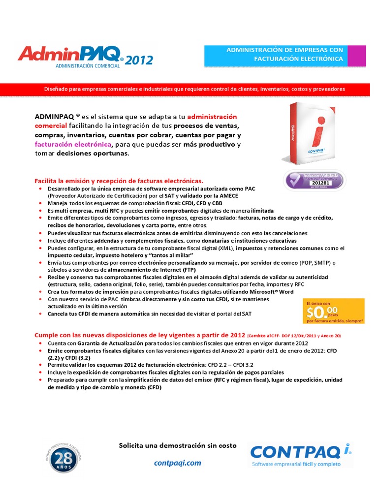 Adminpaq Contpaqi | PDF | Informática | Software