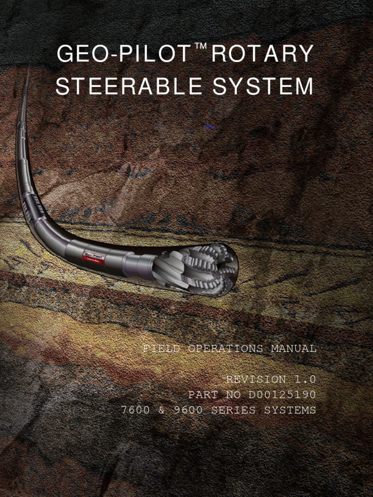 Opilot 7600 9600 Field Ops Manual | PDF | Drilling Rig | Drilling