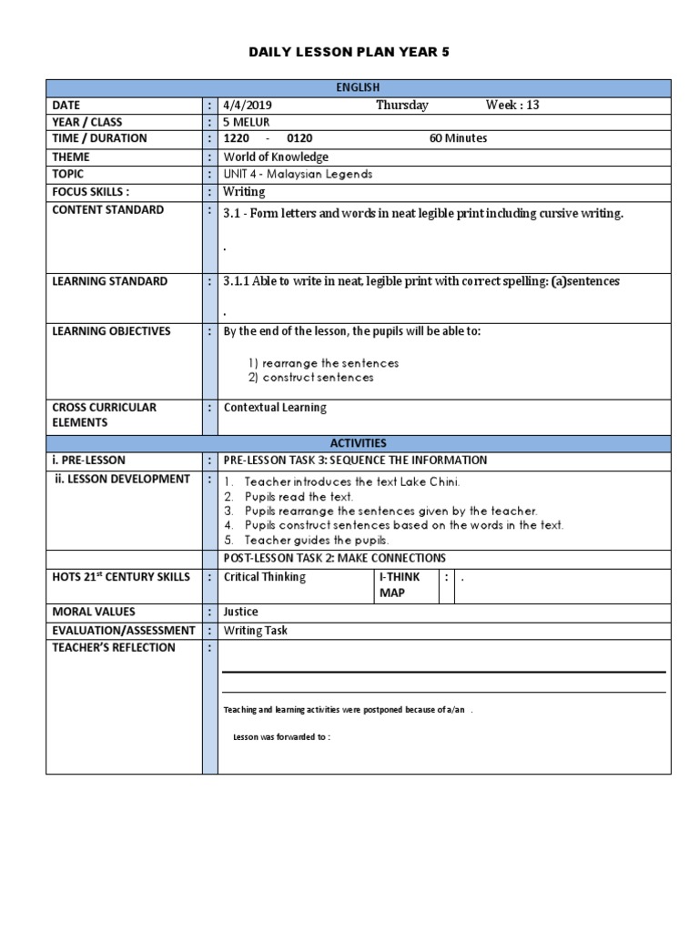 Teaching and Learning Activities Were Postponed Because of A/an ...