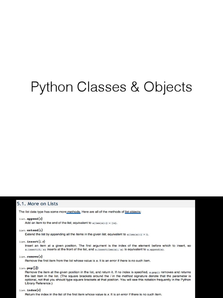 Classes Objects | PDF | Class (Computer Programming) | Method (Computer Programming)