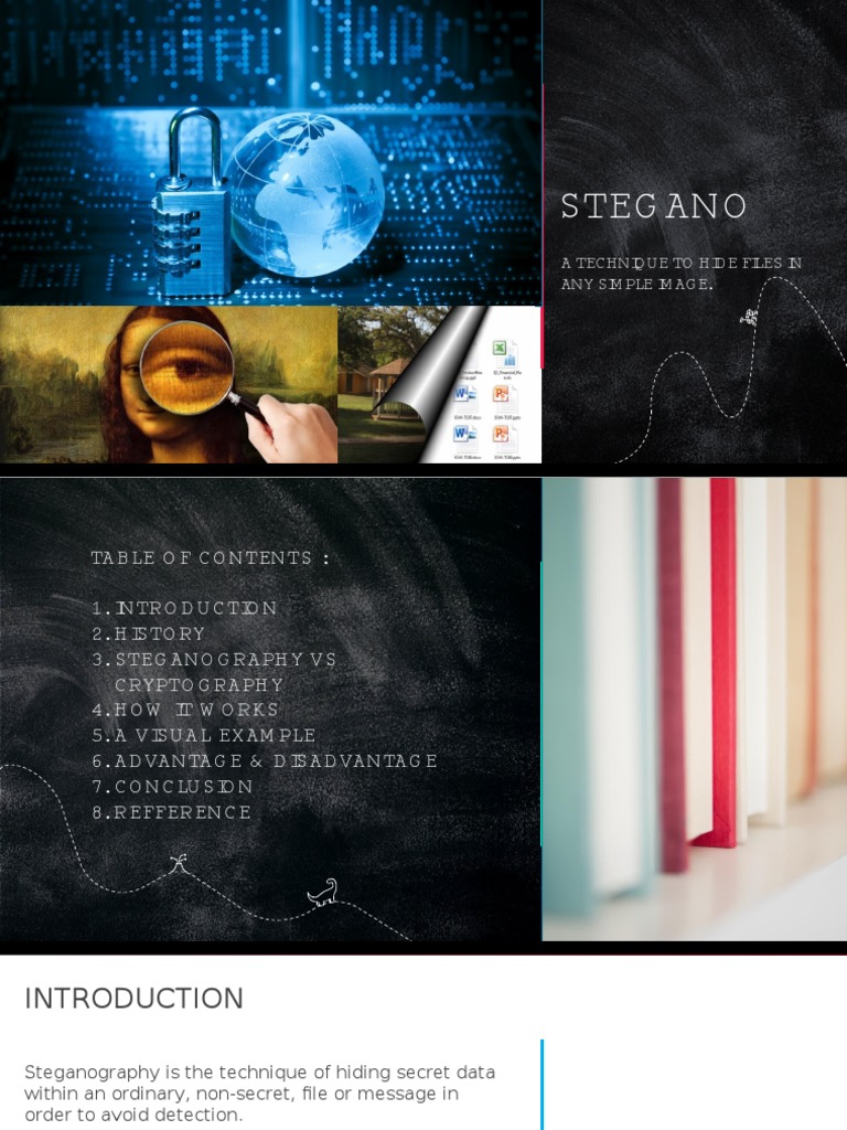 Steganography Powerpoint Presentation by Papan Sarkar | PDF ...