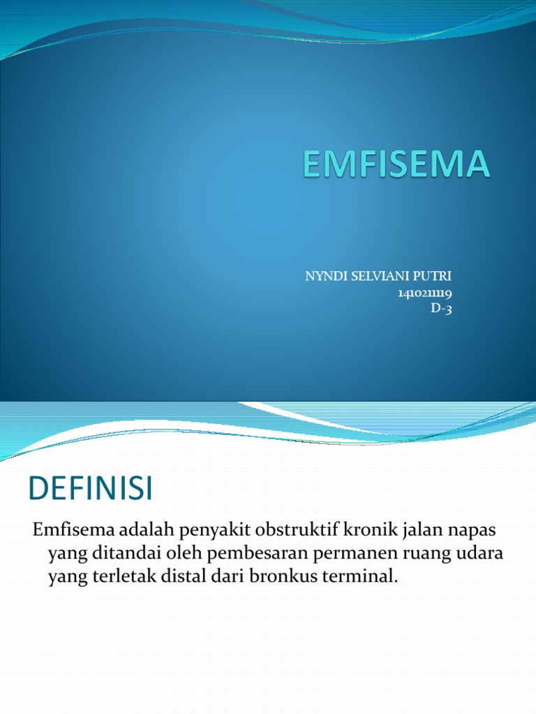 EMFISEMA | PDF
