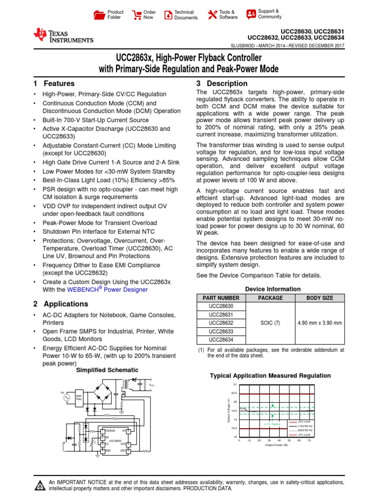 Ucc28634 PDF | PDF | Electrostatic Discharge | Computer Engineering