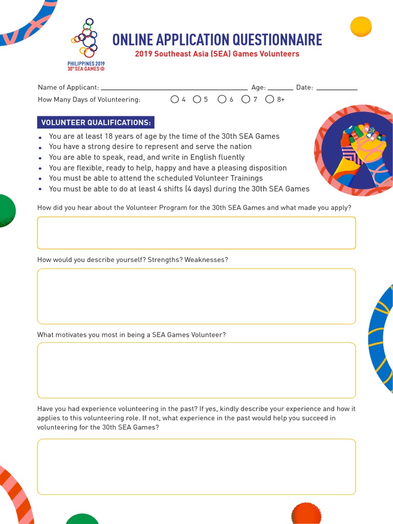 Online Application Questionnaire | PDF