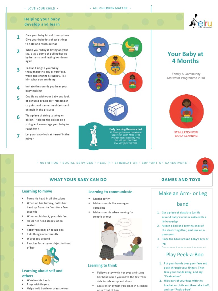 Child Stimulation 4 Months | PDF