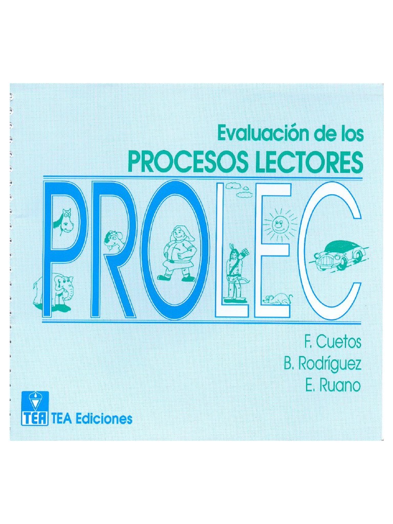 Evaluacion de Los Procesos Lectores PROLEC de Cuetos, Rodriguez & Ruano TEA PDF | PDF