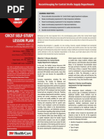 CSSD Overview PPT Notes | PDF | Sterilization (Microbiology) | Materials