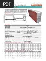 10.-Datasheet Bateria Narada 12NDT200S | PDF | Battery (Electricity) | Electricity