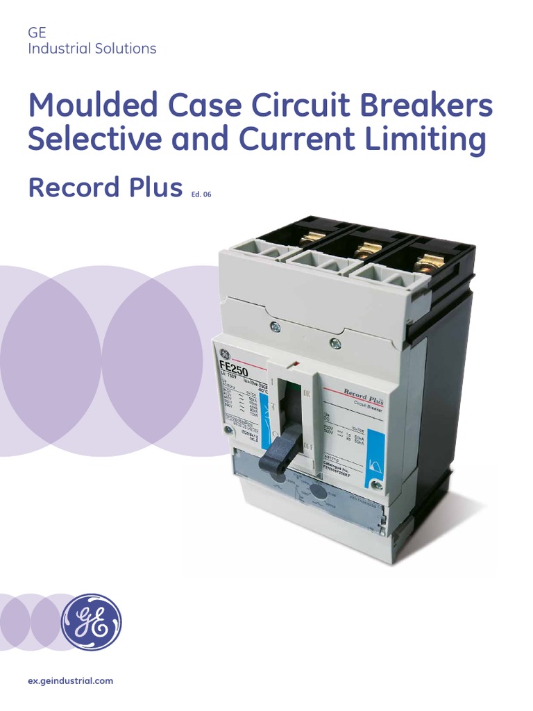 GE Breaker PDF | PDF | Power (Physics) | Components