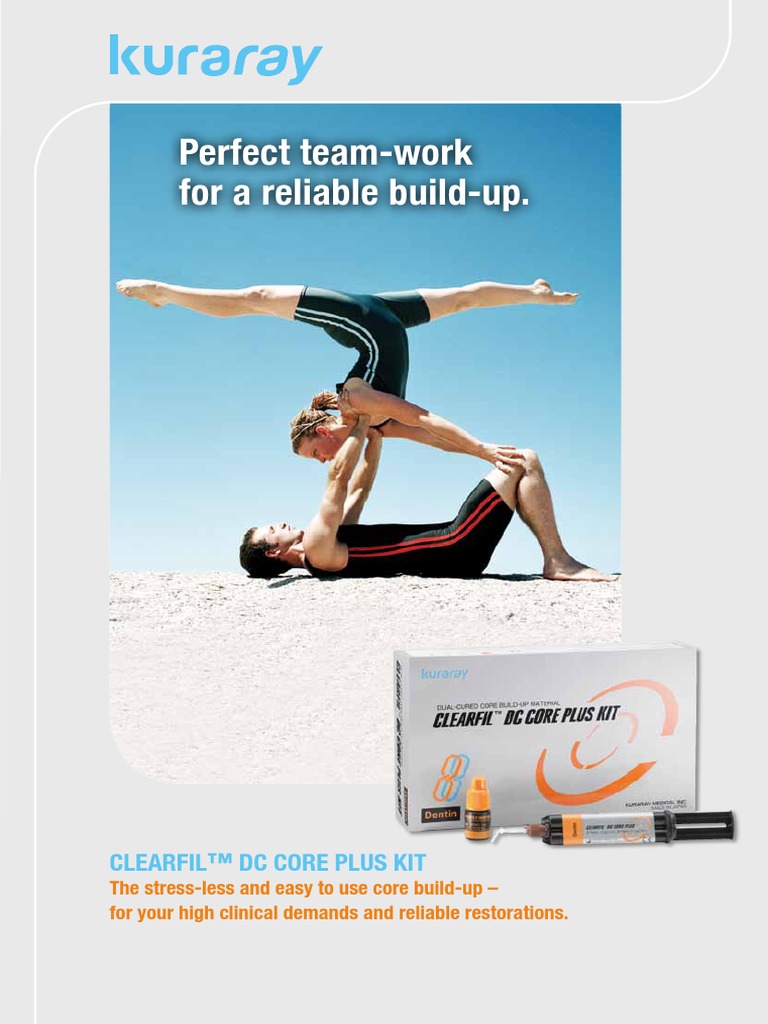 Clearfil DC Core Plus Kit Brochure en PDF | PDF | Elasticity (Physics ...