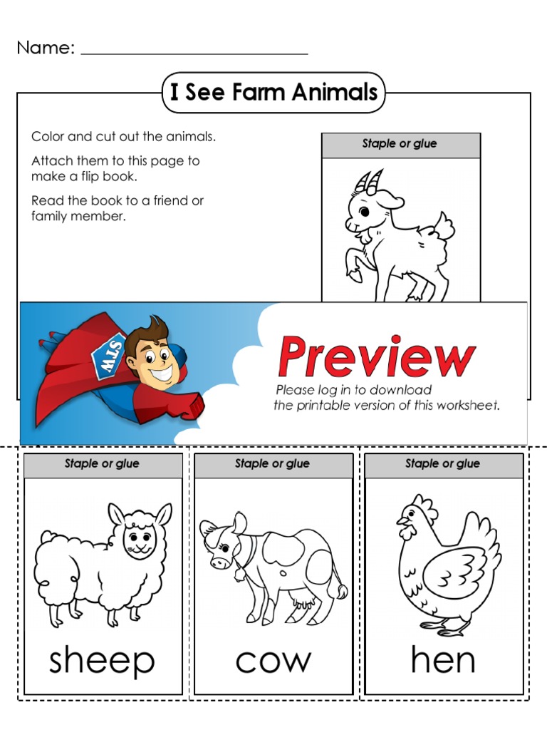 Farm Flip Book | PDF