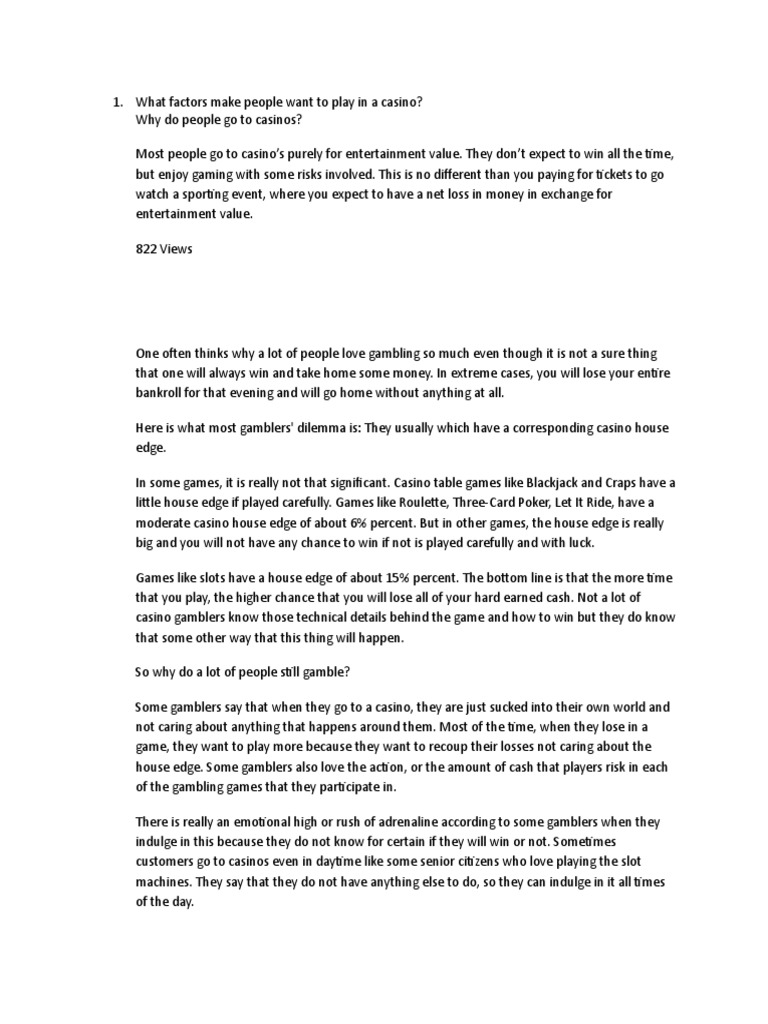 Case Let | PDF | Gambling | Problem Gambling