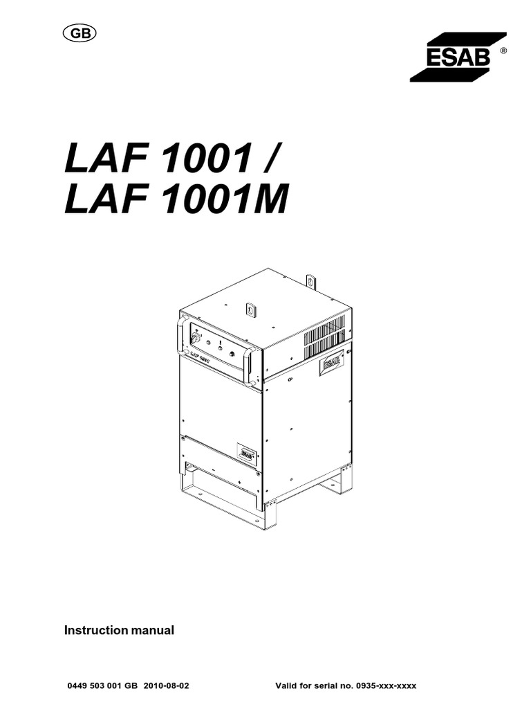 Laf 1001 | Download Free PDF | Mains Electricity | Personal Protective ...