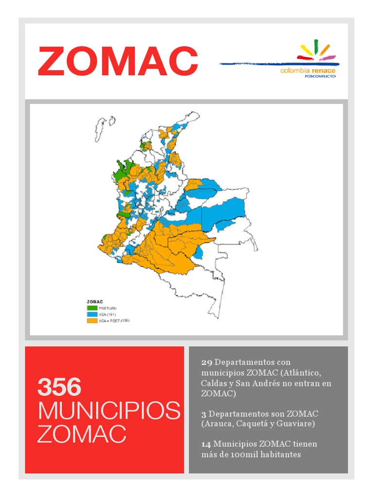340517621-Municipios ZOMAC PDF | Colombia | Violencia