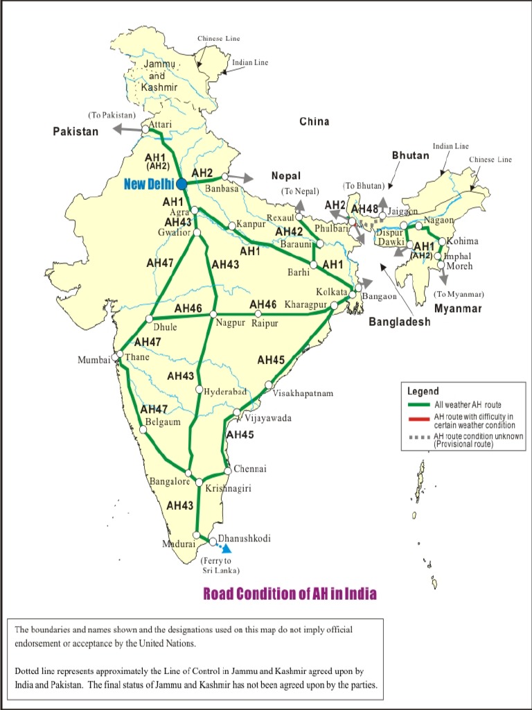 India AH Map | PDF