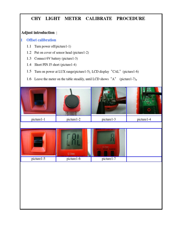 Calibration For Light Meter | PDF | Natural Philosophy | Electrodynamics