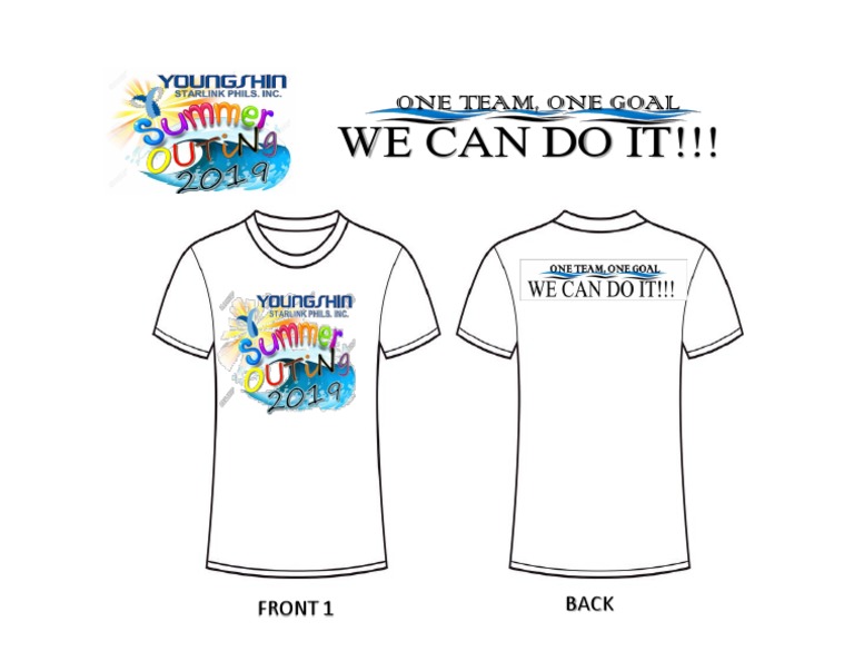 We Can Do It!!!: One Team, One Goal | PDF