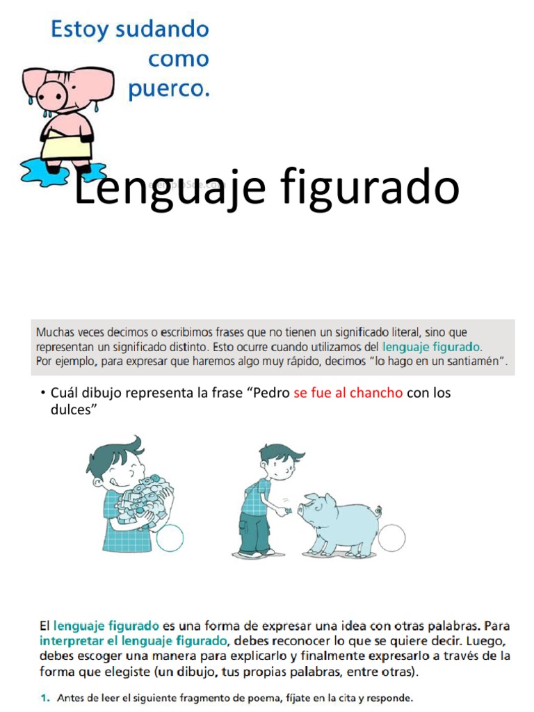 Lenguaje Figurado | PDF