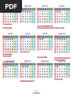 Kalender KB 3 Bulan | PDF
