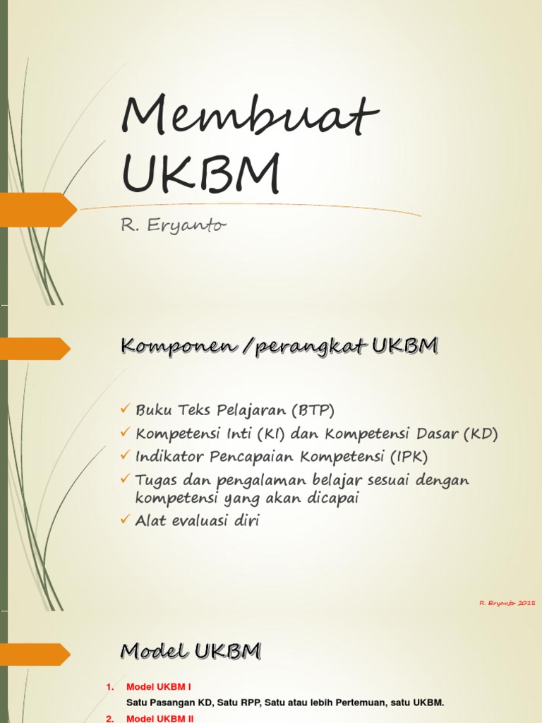 Membuat UKBM | PDF