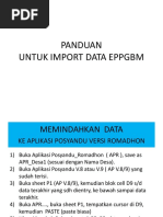 Panduan EPPGBM Update 2020 Jabar | PDF