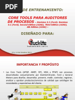 Manual de Core Tools | PDF | Calidad (comercial) | Planificación
