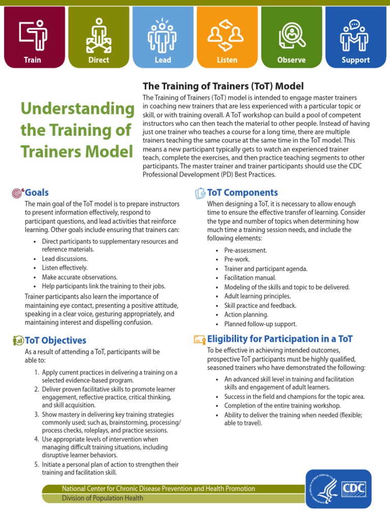 Building a Cadre of Competent Instructors: Understanding the Goals ...