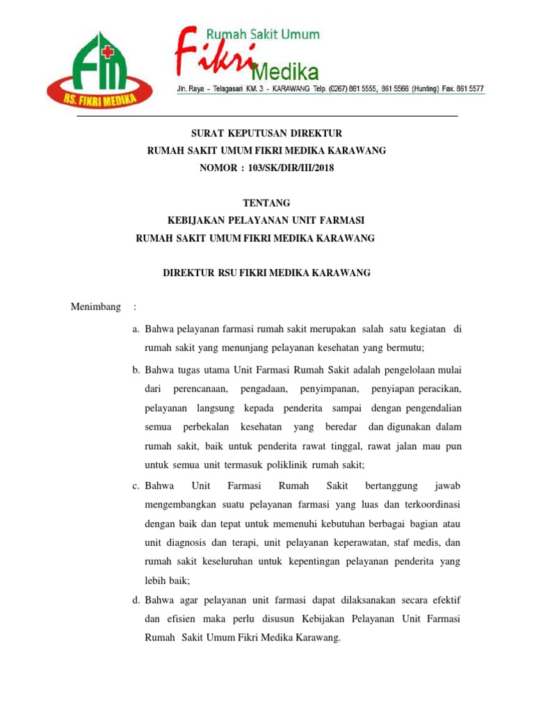 Form Inspeksi K3 Rumah Sakit | PDF