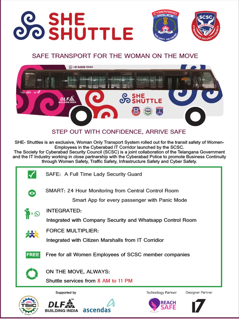 Safe Transit for Women Employees: Introducing the SHE-Shuttle Service ...