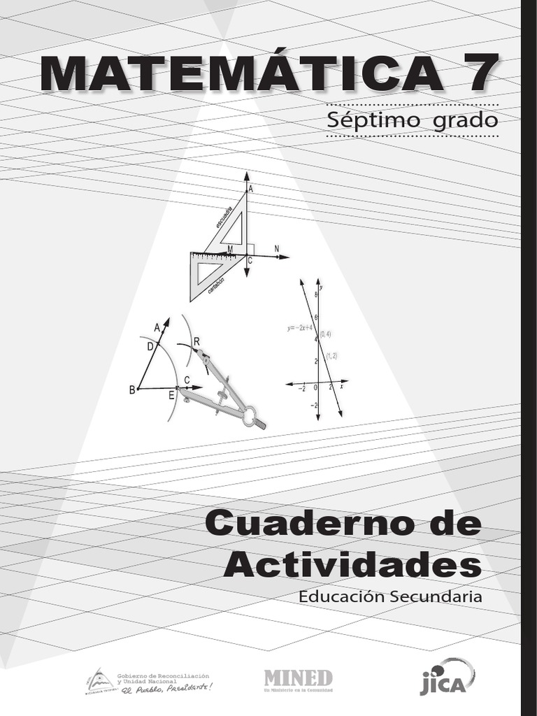 7mo Cuaderno de Actividades NICAMATE PDF | PDF | Matemática Elemental ...