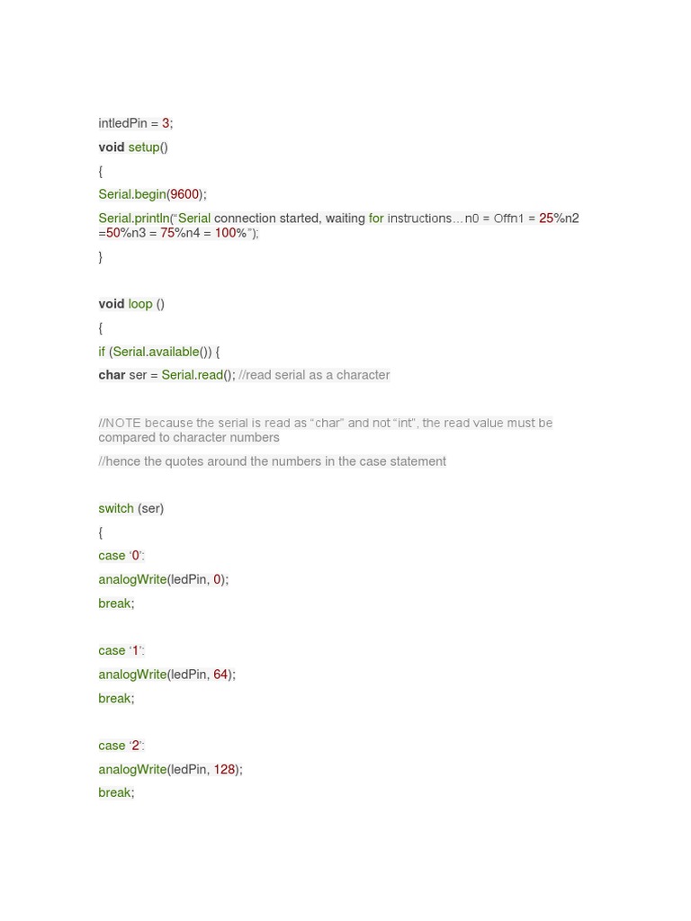 Aaaaadocumento Arduino Nuevo Pyecto | PDF