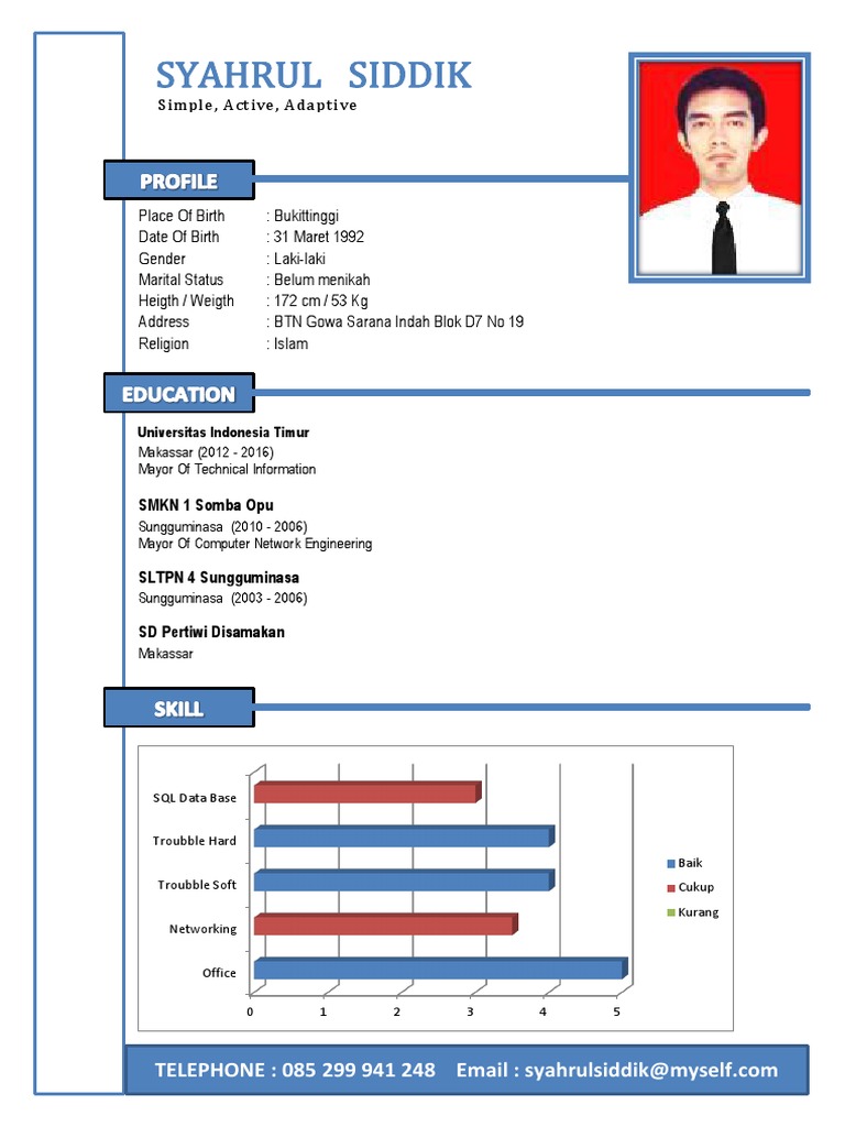 Simple, Active, Adaptive: SMKN 1 Somba Opu | PDF