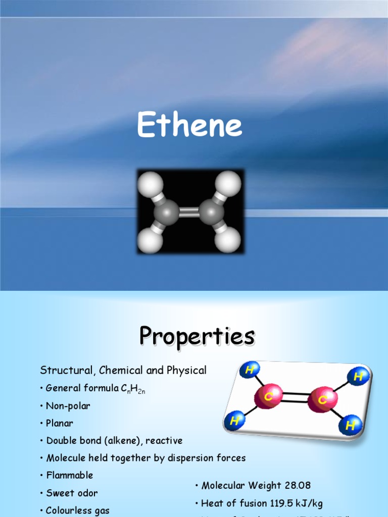 Ethene | Alkene | Ethylene