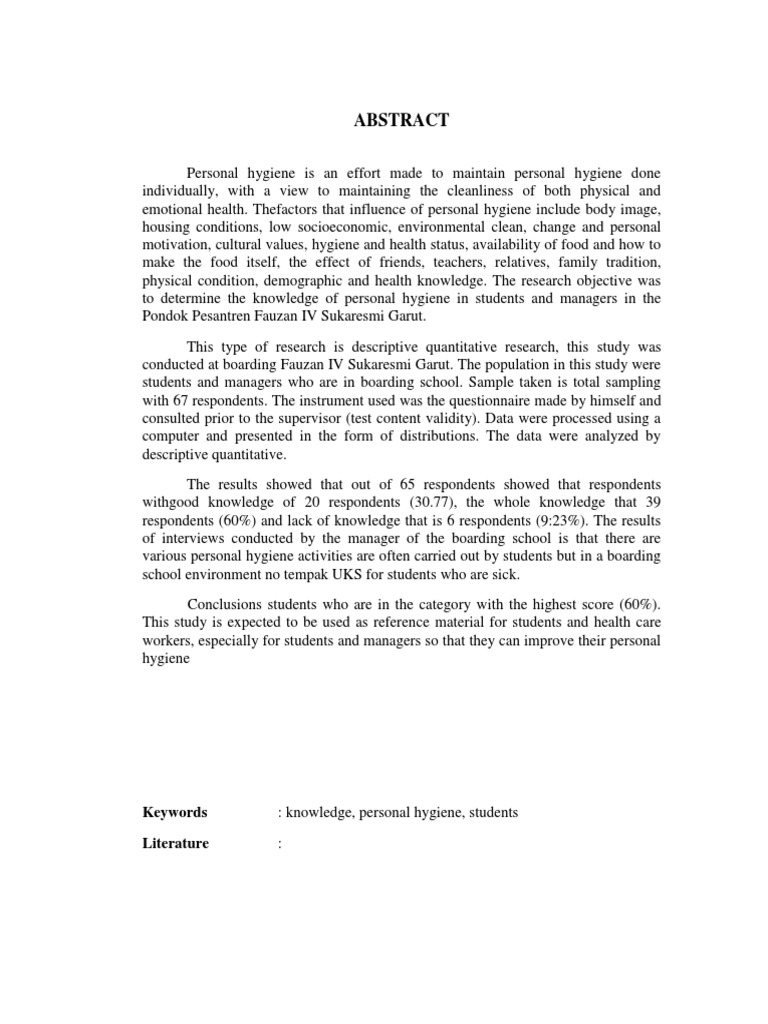 ABSTRAK Id en | PDF | Self-Improvement | Wellness