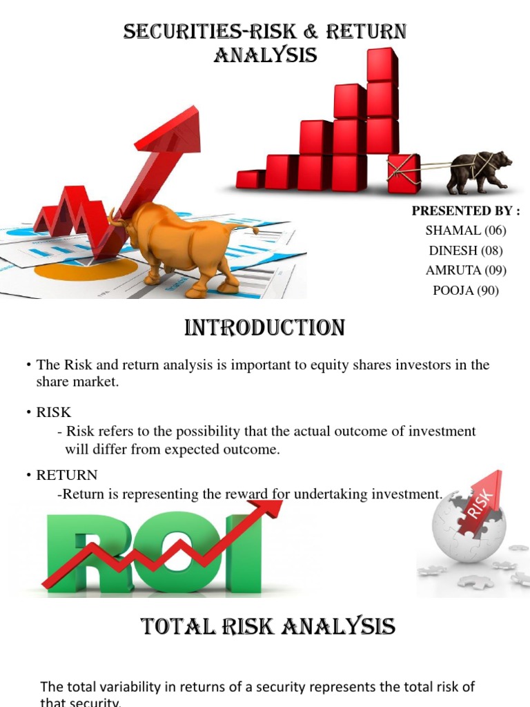 Securities-Risk & Return Analysis | PDF | Financial Risk | Standard ...