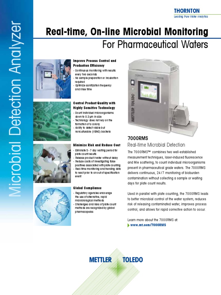 Real-Time, On-Line Microbial Monitoring | PDF | Microorganism | Mains ...