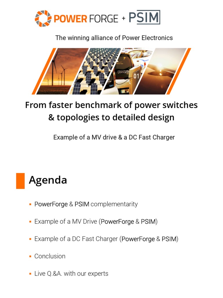 Powerforge Psim Benchmark | PDF | Power Electronics | Electric Motor