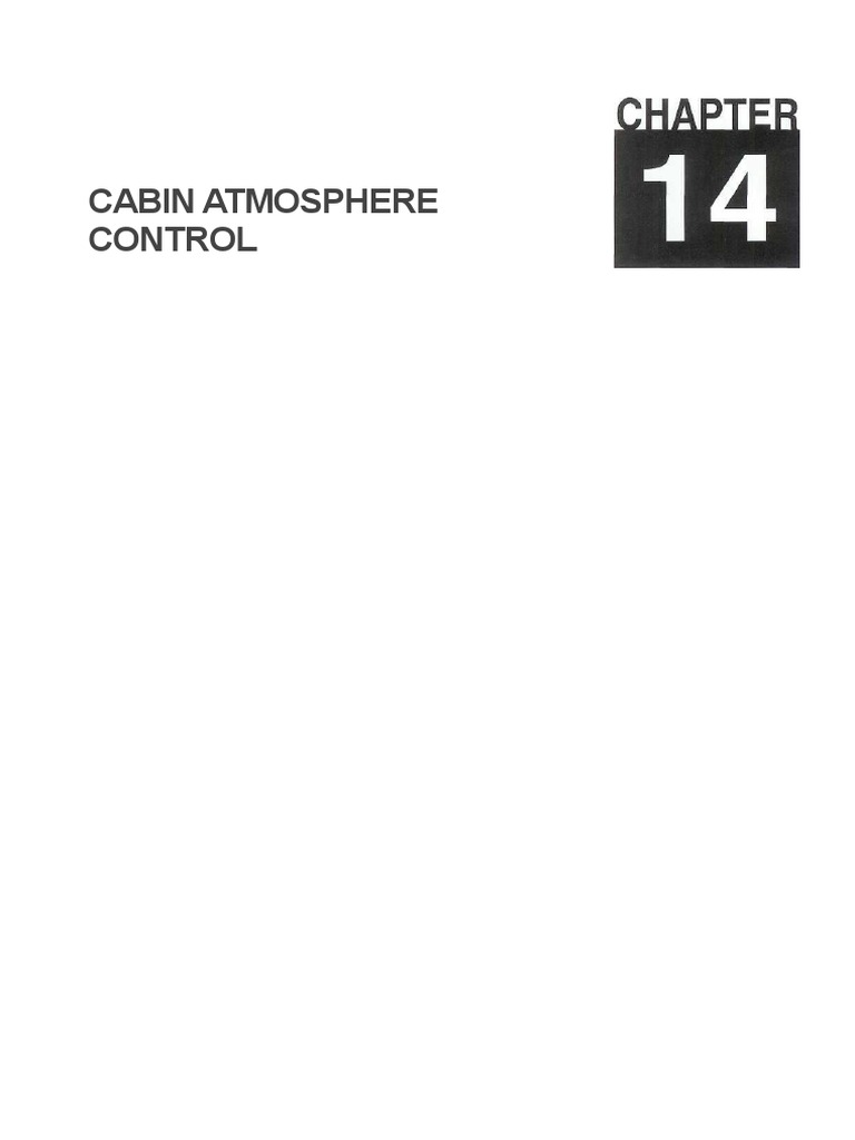 Cabin Atmosphere Control | PDF | Hypoxia (Medical) | Oxygen