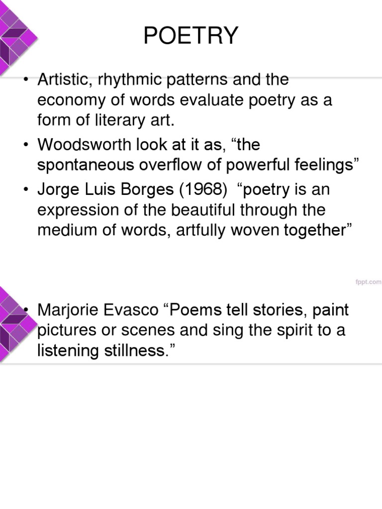 Poetry | PDF | Metre (Poetry) | Poetry