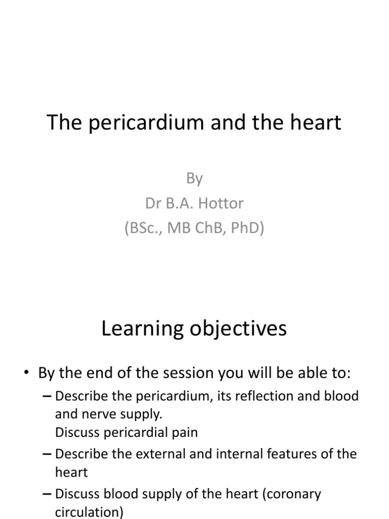 11 The Pericardium and The Heart | PDF | Heart Valve | Coronary Circulation