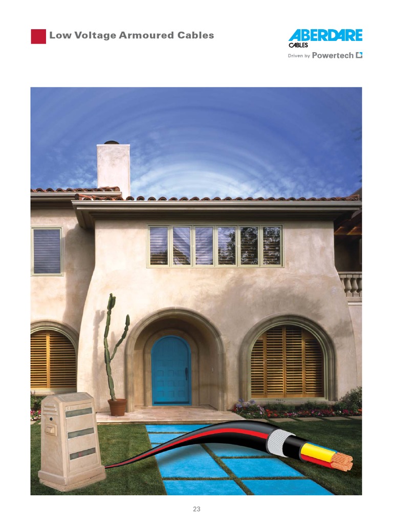 Aberdare Low Voltage Cables Section PDF | PDF | Wire | Electrical Conductor