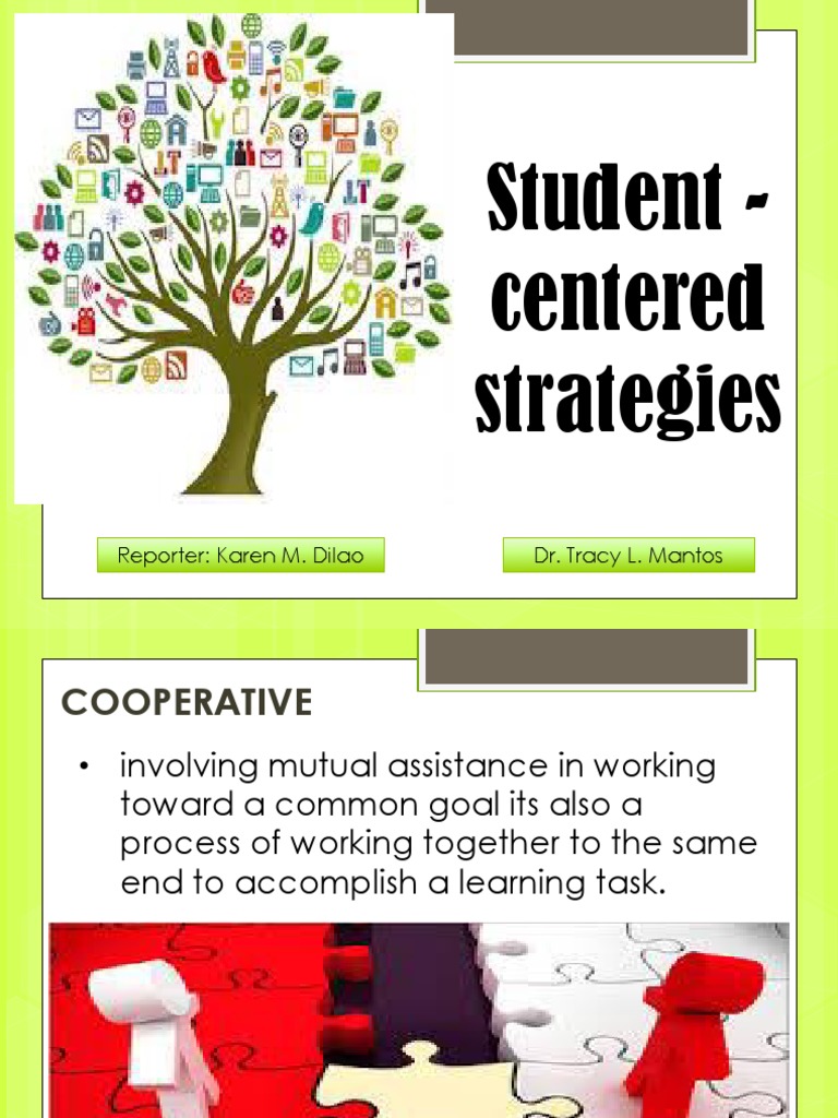 Student Centered Strategies | PDF | Expert | Brainstorming