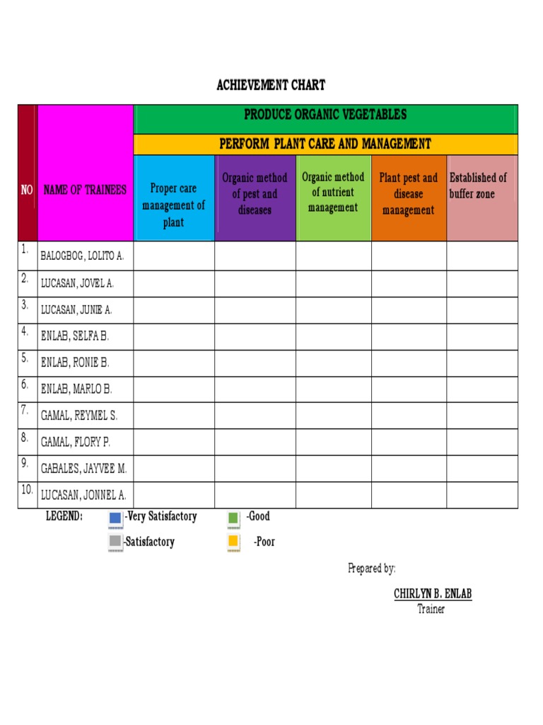 Microsoft Word - Achievement Chart Final | PDF