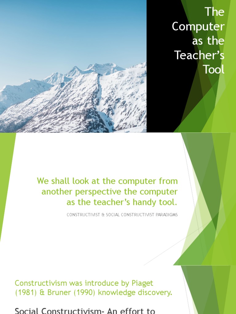 The Computer As The Teacher's Tool | PDF