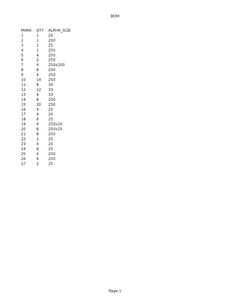 Piping BOM | Download Free PDF | Gas Technologies | Mechanical Engineering